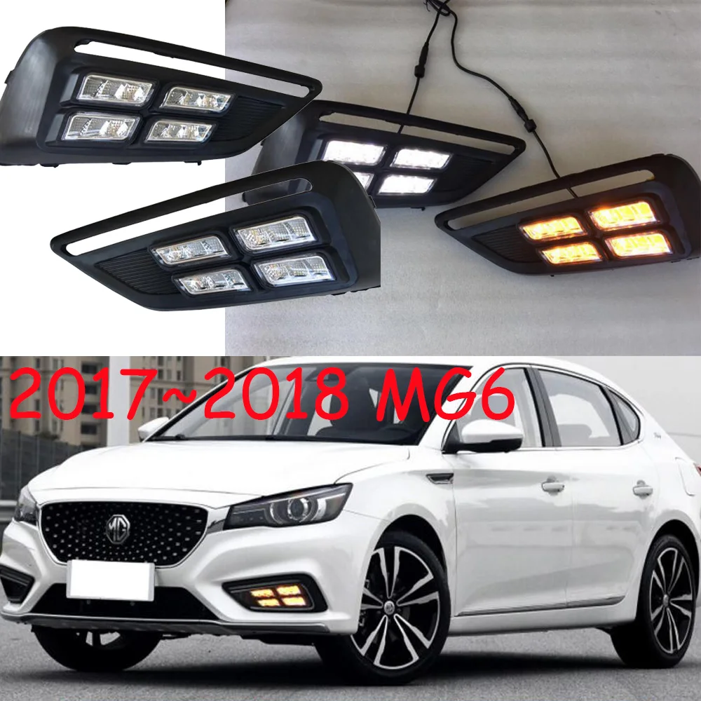 2017-2019-MG6-Daytime-light-chrome-Free-ship-LED-MG6-fog-light-car ...