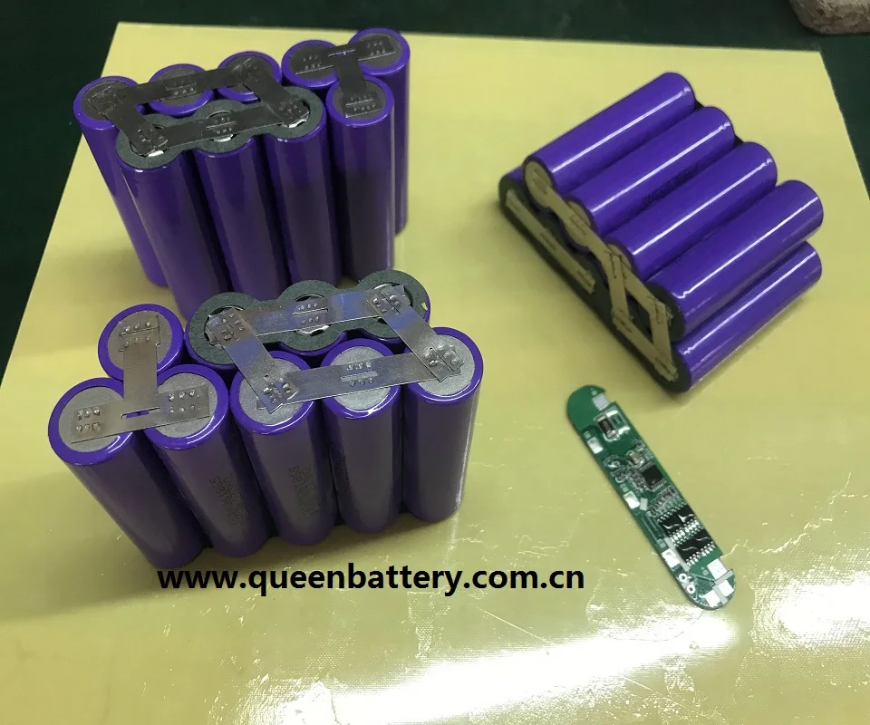 3s3p 11.1v 10.8v Qb 18650 Battery Pack 18650m26 7800mah With Pcb (3-6a ...