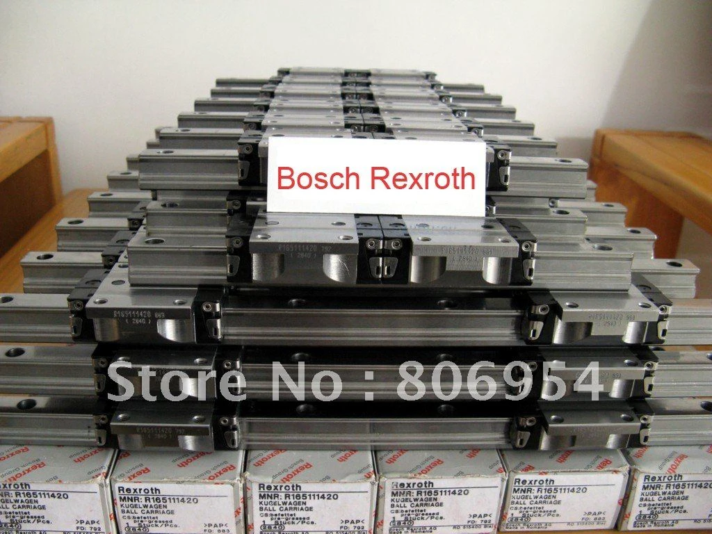 Dallas Mall Bosch Rexroth 1605-304-31-316 Set of 2 35 mm Linear Rails ...