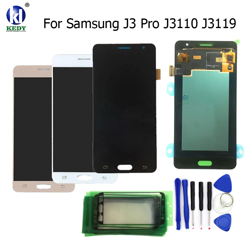 For Samsung Galaxy J3 Pro J3110 J3119 AMOLED LCD Display With Touch ...