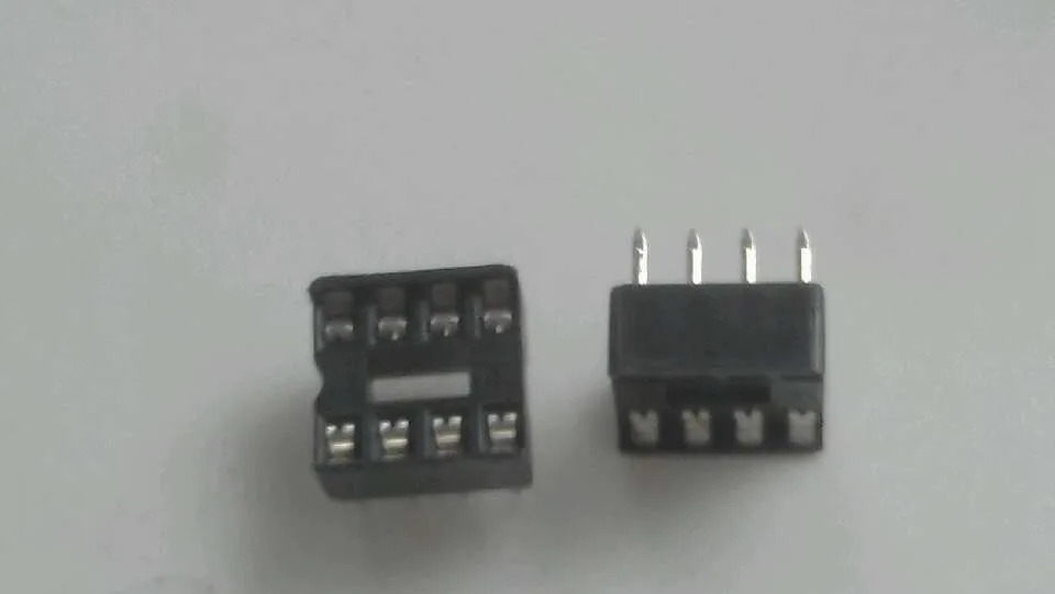 50PCS New original IC socket 8 pin socket 8P integrated circuit chip ...