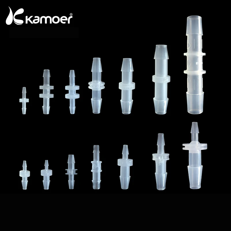 Kamoer PP Tube Connector 30pcs for Peristaltic Pump Water Pipe Straight ...