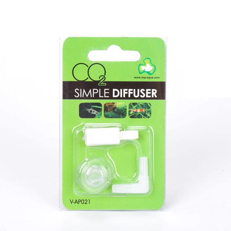 5 pcs of aquarium co2 mini simple nano ceramic diffusers with bent ...