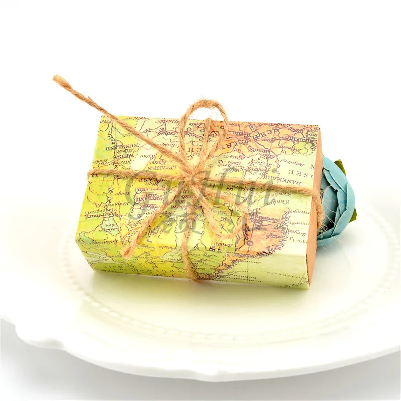 World Map Gift Bags | semashow.com