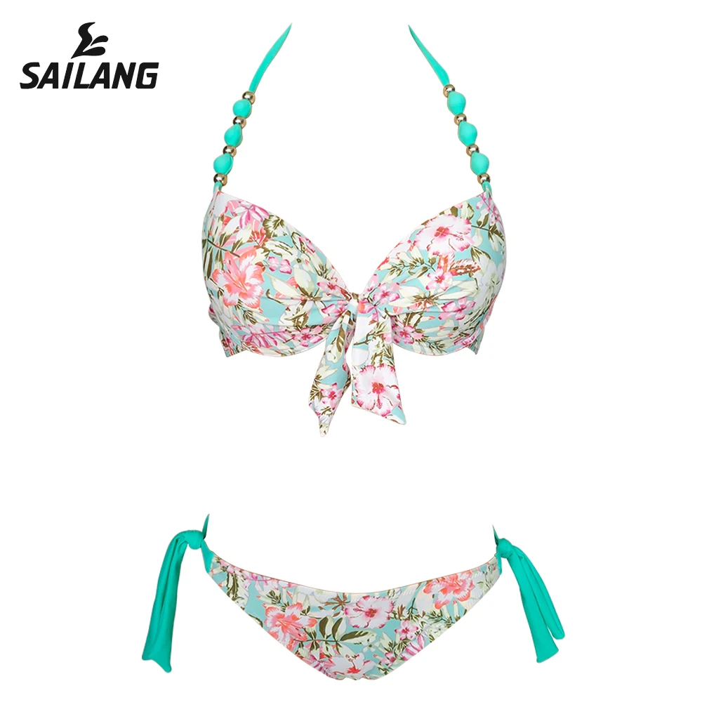 Brand New Sexy Bikinis Sets Women Swimsuit Solid Underwire Quick Dry