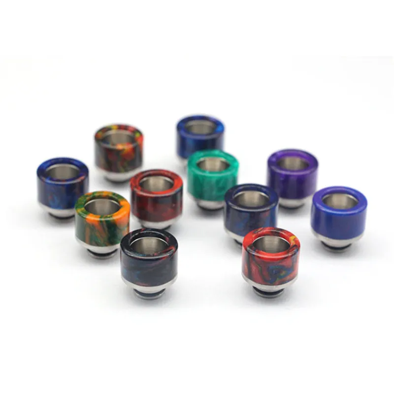 Yunkang 510 Wide Bore Drip Tip Resin Stainless Steel Drip Tips ...