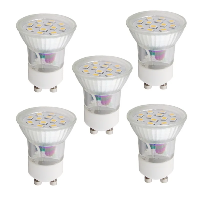 Mini GU10 35MM 2.4W AC220-240V RA80 Warm/Natural/Cool White 3000K/4500k ...