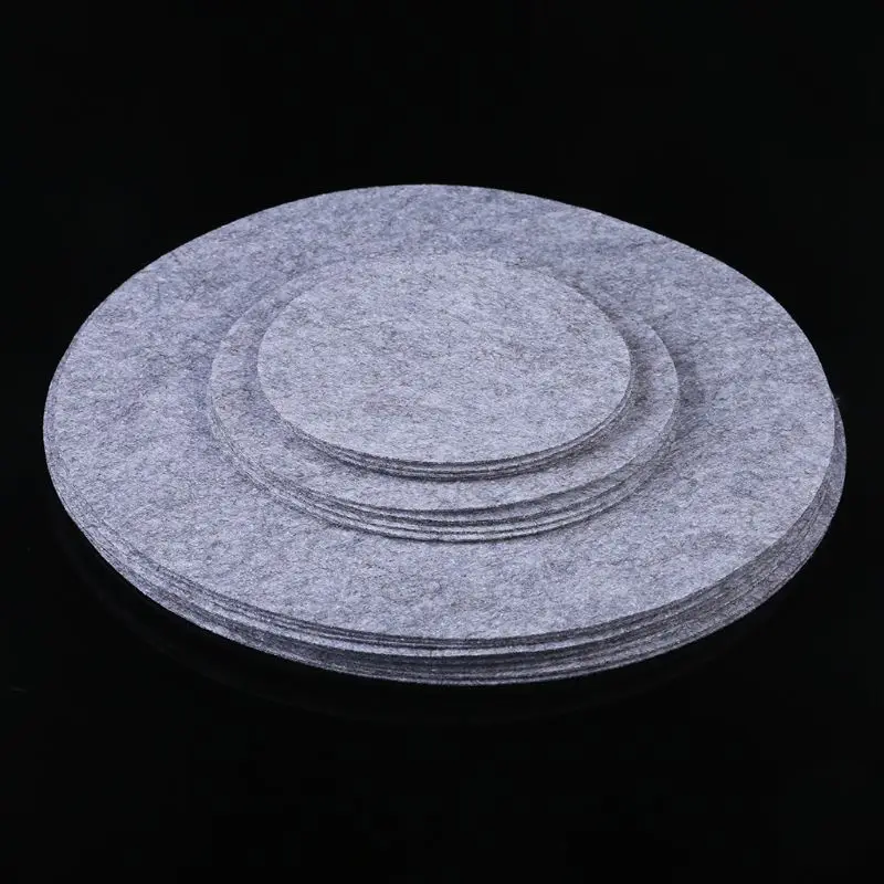 Set of 24 Soft Felt Plate Dividers 3 Sizes Pan Separator Pads Cookware ...