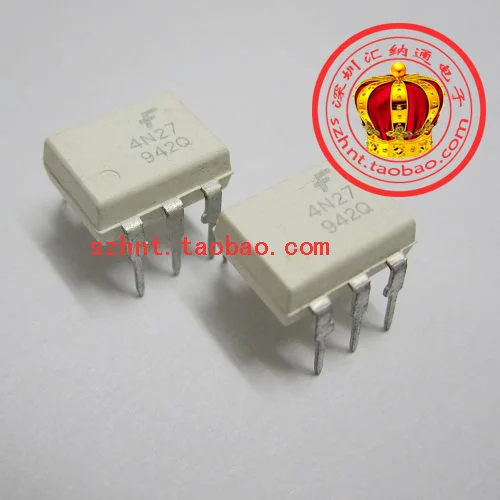 (100PCS) 4N27 (DIP6) in optical coupler|coupler|coupler hosecoupler box ...