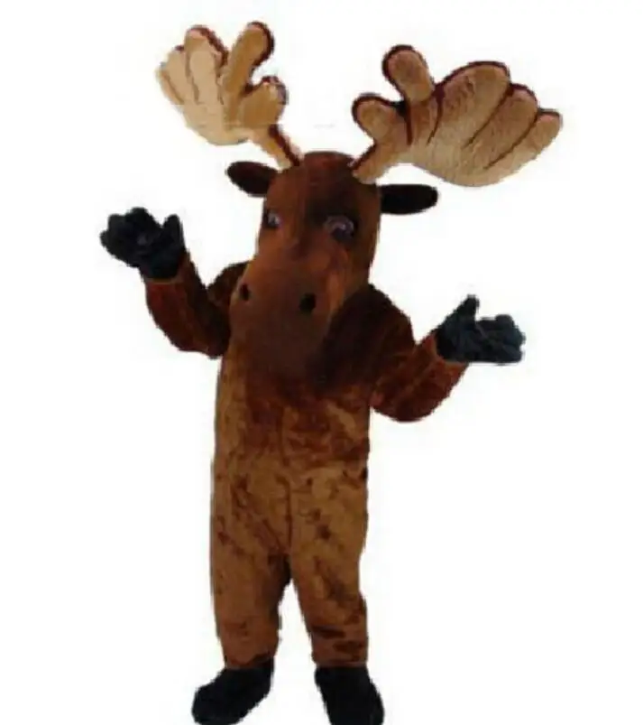 Professional Moose Thermo Lite Mascot Costume Suit Halloween Christmas Birthday In Mascot From