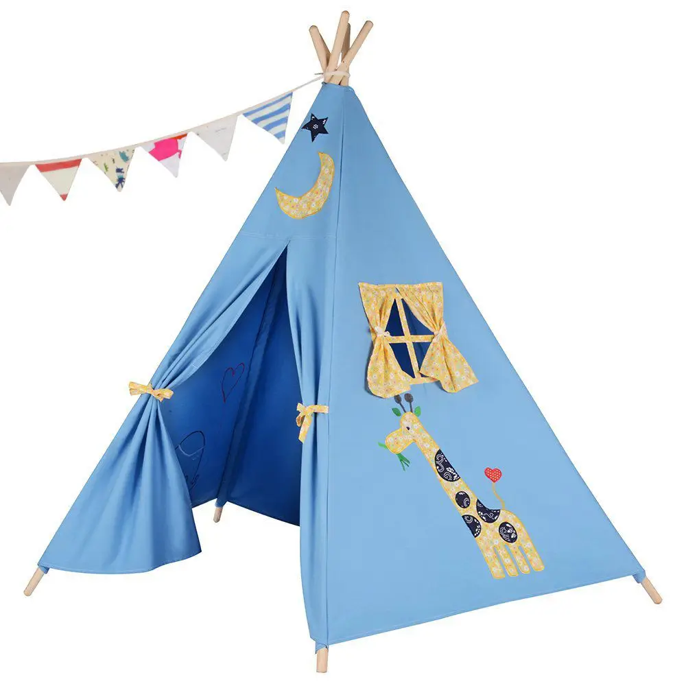 Dalosdream Children's Teepee. Kids play tent / playhouse / wigwam Tipi ...