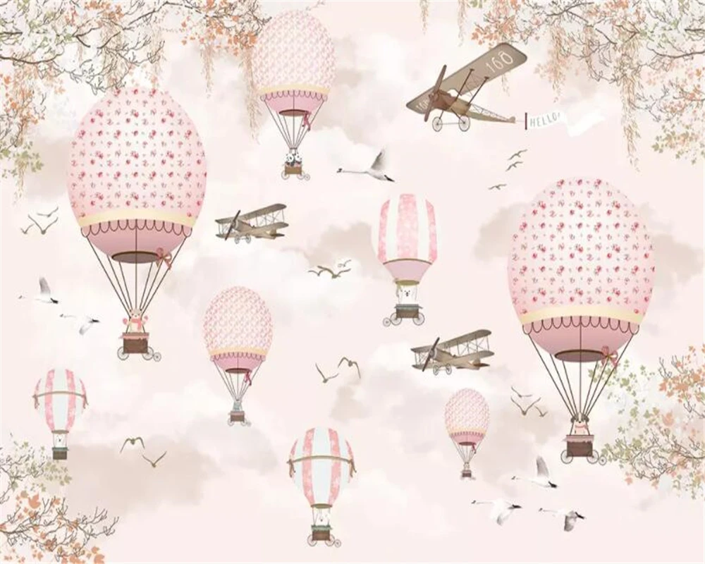 Animated Hot Air Balloon Wallpaper