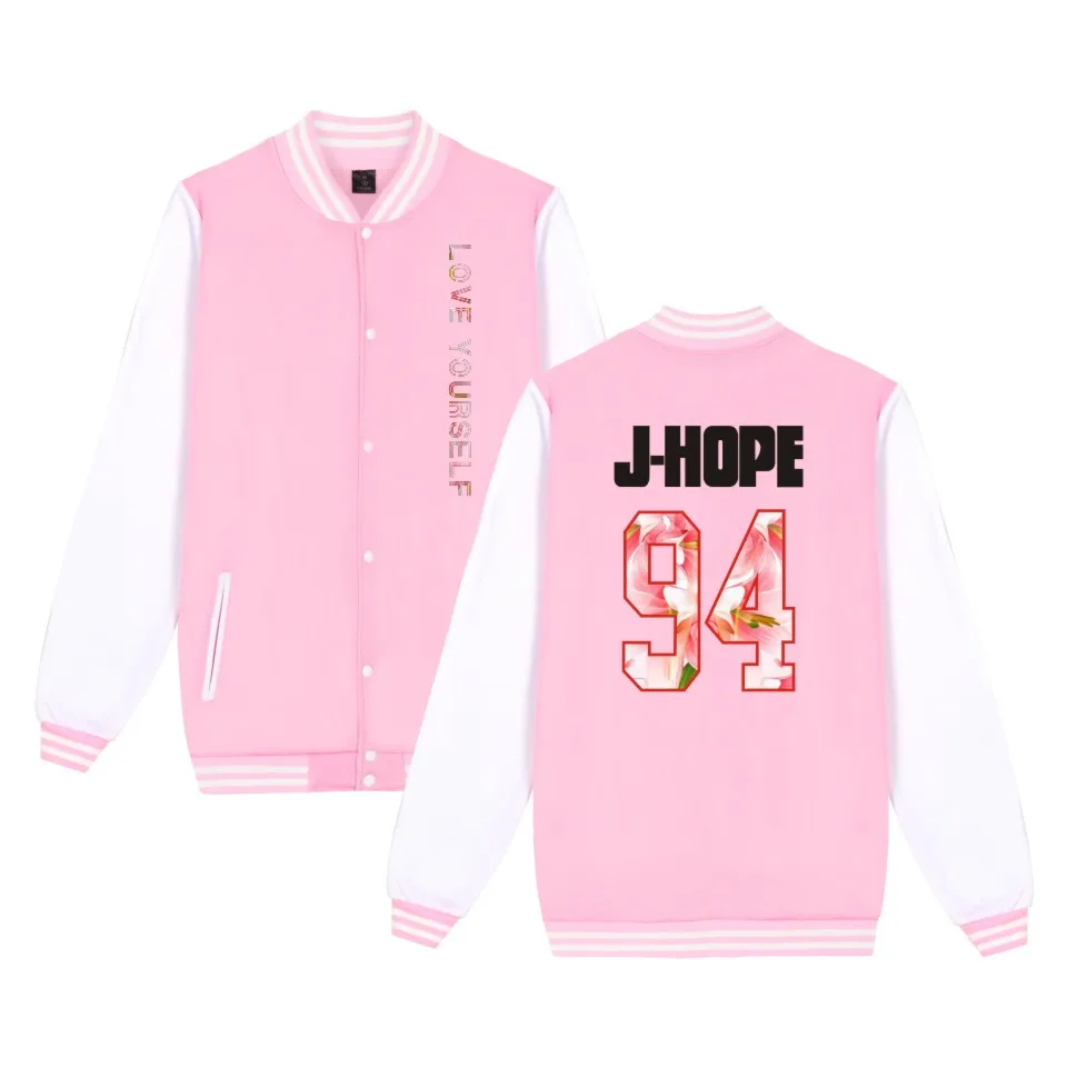 yooben BTS Bangtan Boys baseball uniform Jungkook long sleeve|baseball ...