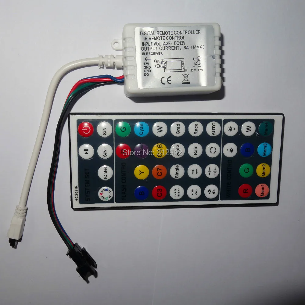 LED RGBW+WS2811 pixel controller;to control the RGBW digital strip ...