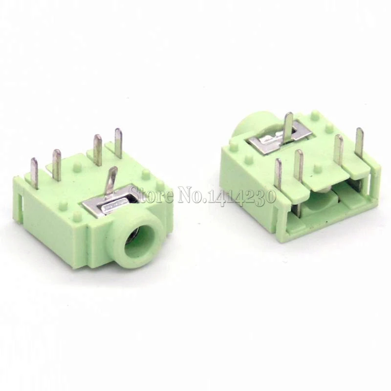 10Pcs PJ 307 PJ307 3.5mm Stereo Jack Socket Audio Jack Connector PCB ...