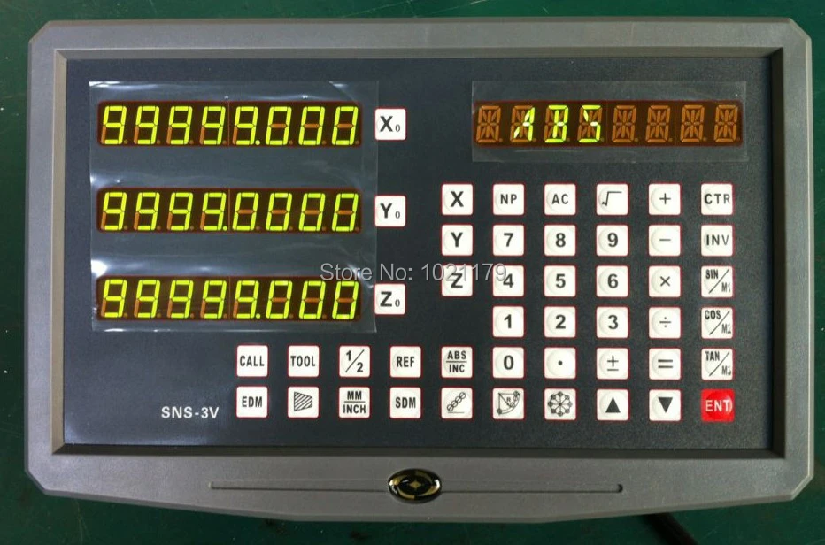 Free Shipping Milling Machine Linear Scale And 3 Axis Digital Readout ...