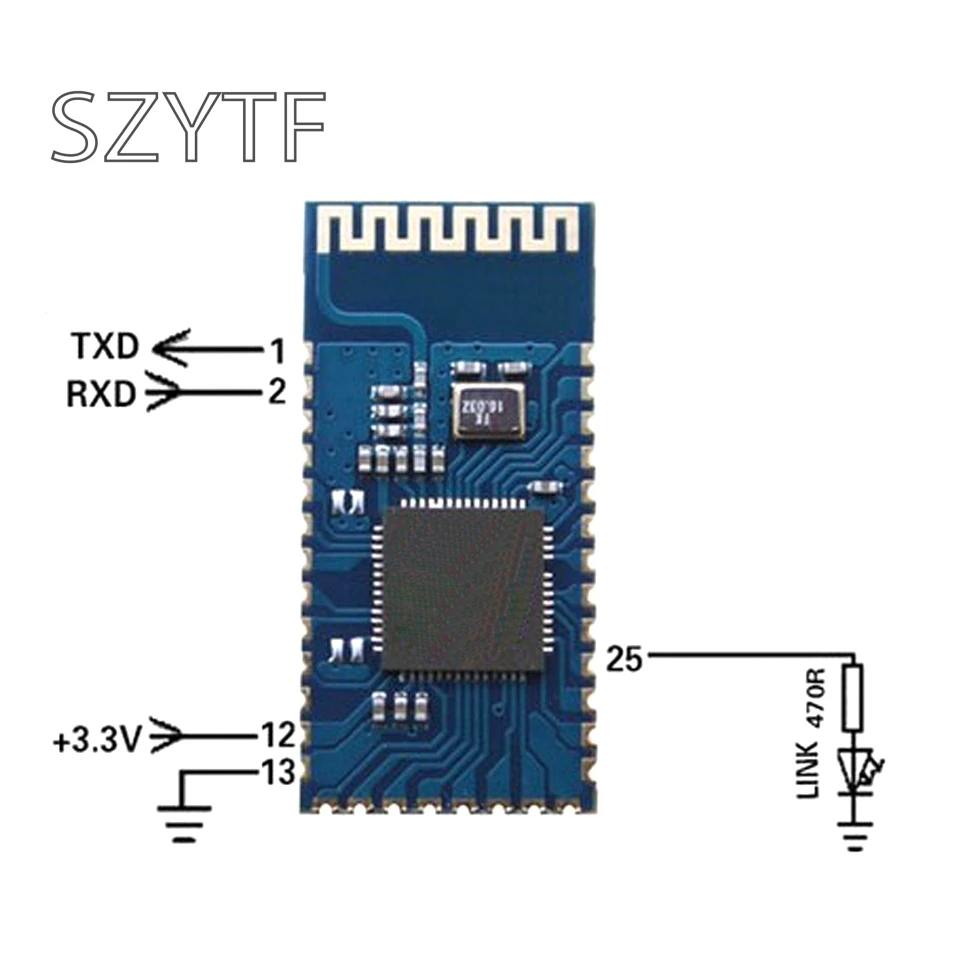 Generic SPP-C Bluetooth Serial Pass-through Module Wireless Serial ...