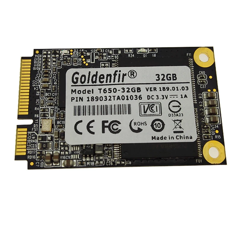 Mini mSATA SSD 8GB 16GB SATA II HD SSD Solid State Drive Disk for ...