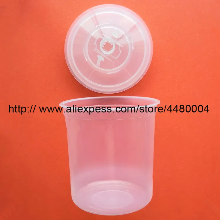 Paint Mixing Cup kit, 600ml Spray gun PPS Type H/O Quick Cup, No ...