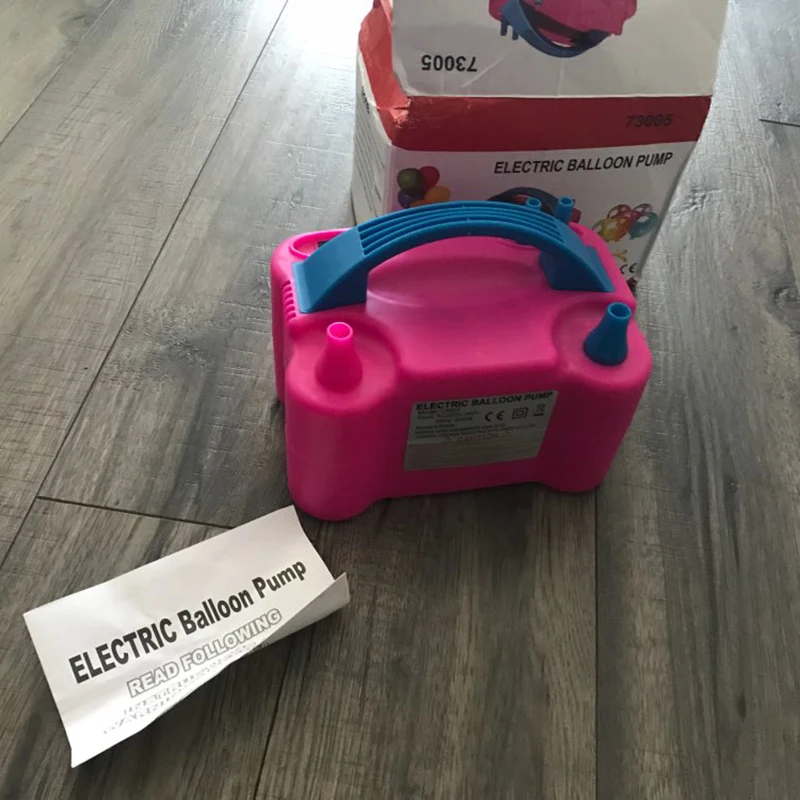 Two-Nozzle-AC-110V-220V-Inflatable-Electric-Balloon-Pump-Air-Balloon ...