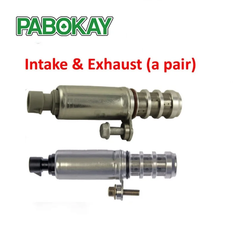 2x Intake & Exhaust Camshaft Position Actuator Solenoid Valve For Chevy ...