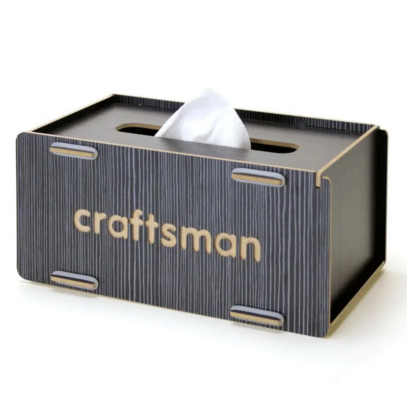 Creative wood tissue box Korean bar desk tools tissue box|box box|box ...
