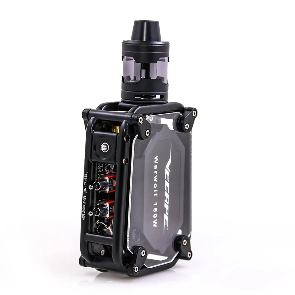 Original Veeape Warwolf 150w Vape Kit With 5pcs 0.3ohm Coil Head ...