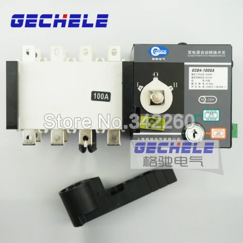 Gcq4 100a / 4 P poder dual interruptor automático interruptor ...