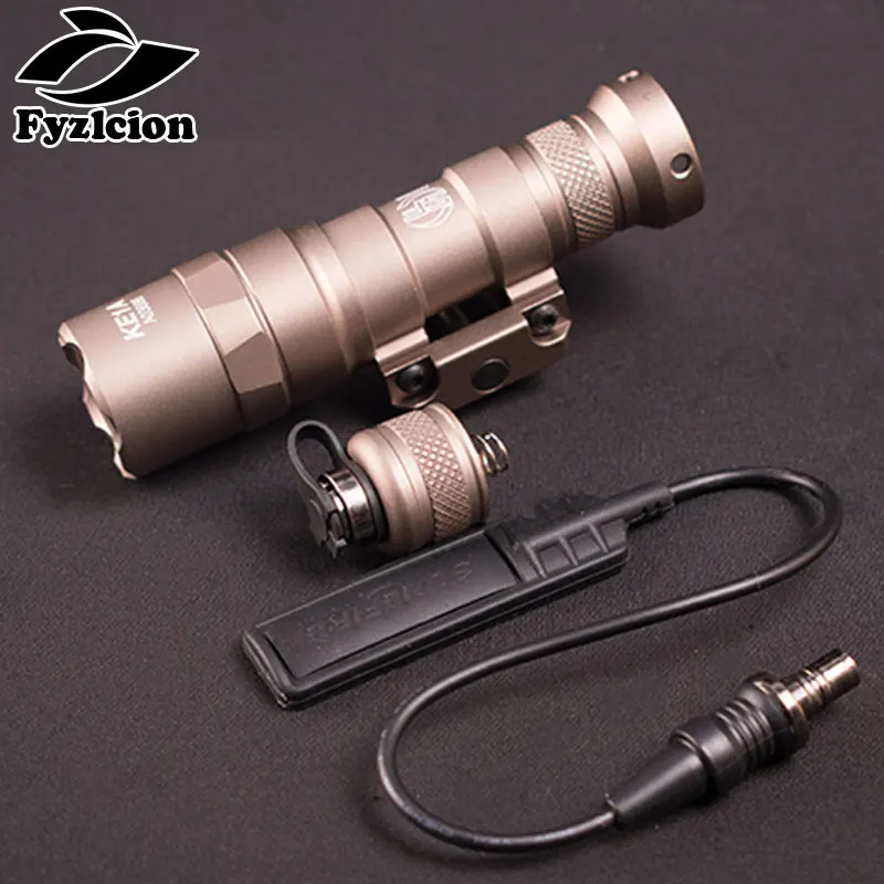 Hunting M300 Rifle Flashlight 400 lumen Weapon Light LED Lanterna Fit ...