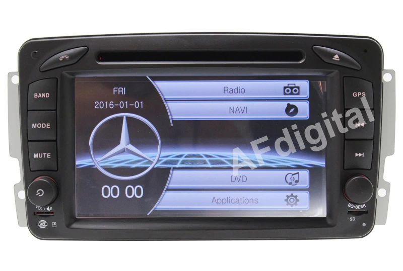 Wholesales HD 7" Touch Screen Car DVD Player for Mercedes Benz W203 ...