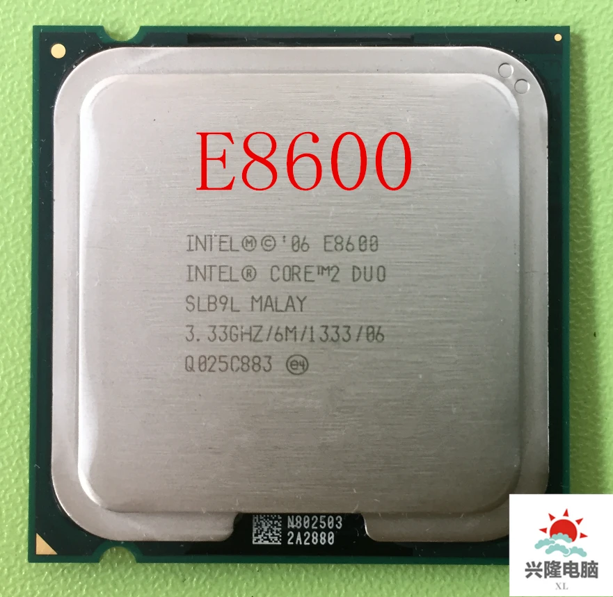 Intel Core 2 Duo E8600 e8600 Processor SLB9L DUAL CORE 3.33GHz ...
