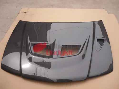 Lancer Evolution 5-6 Evo 5 Evo 6 Oem Style Hood Bonnet Carbon Fiber ...