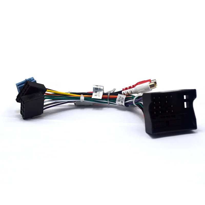 Car Stereo ISO Radio Plug For Volkswagen VW Golf Passat Skoda Seat Lead ...