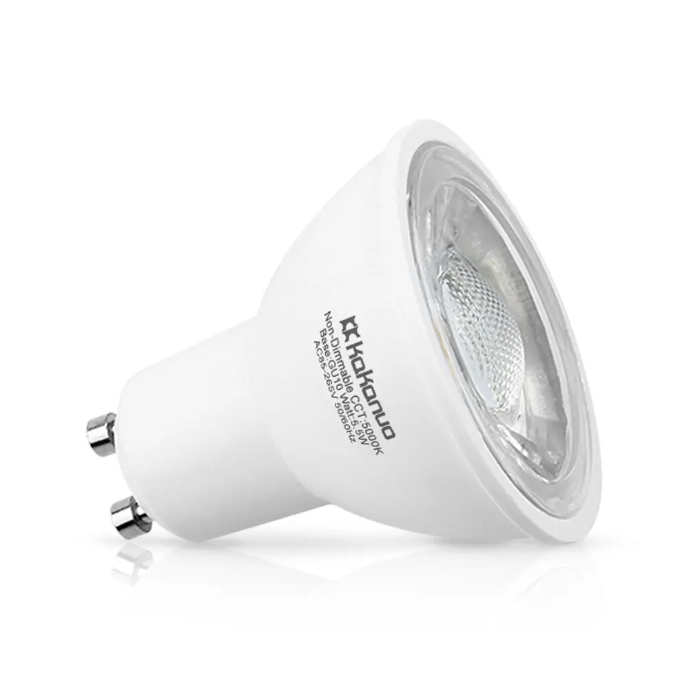 6 Pcs Kakanuo Non Dimmable Led Lamp Gu10 5 5w Ac85 265v Mr16 Led