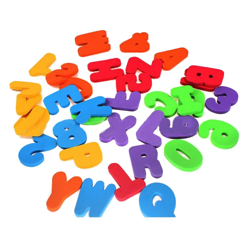 Oeak Early Education Baby Learning ABC Alphabet Letter Cards Foam EVA26 ...