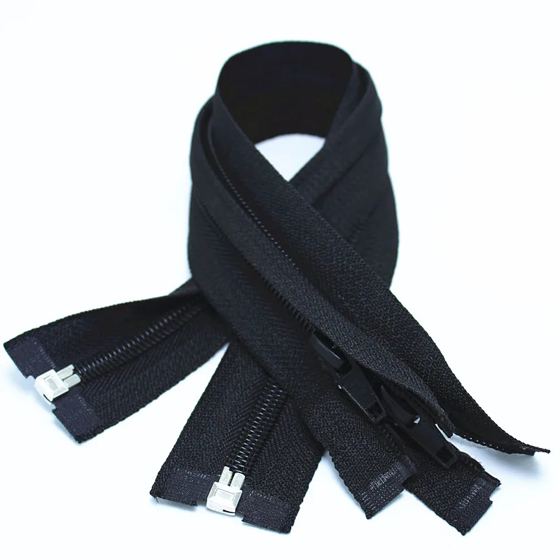 XUNZHE-5pcs-lot-Black-15-180cm-Zippers-Open-End-Zipper-Nylon-Zipper-for ...