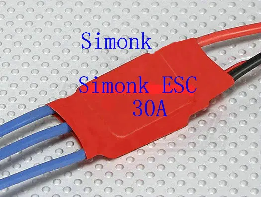 30amp 30a Simonk Firmware Brushless Esc W/ 3a 5v Ubec Quad Multi Copter ...