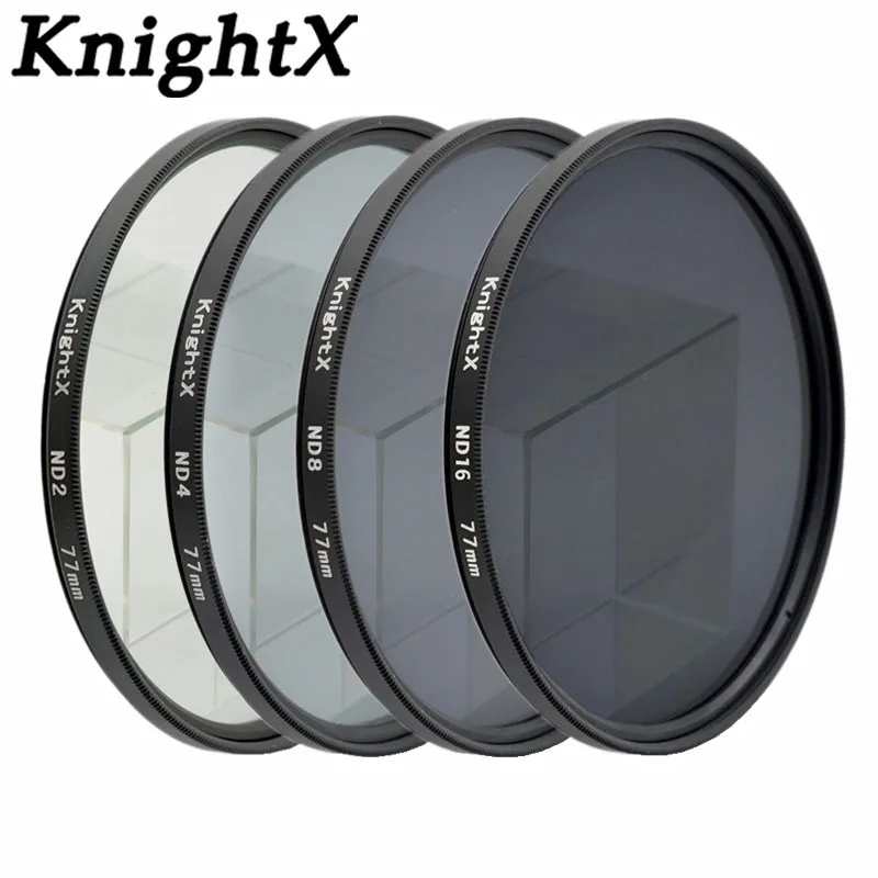 KnightX-ND2-ND4-ND8-ND16-ND-Nikon-D3100-D3200-D5200-D7100-1100d-1200D ...