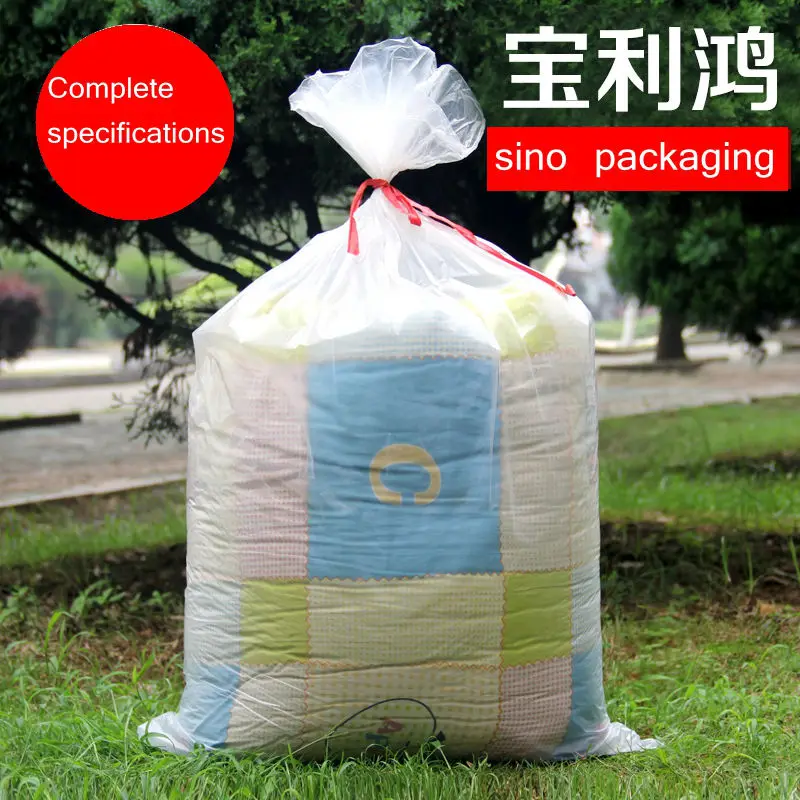 Large Plastic Bags Storage Bag PE Plymor Flat Open Clear Poly Bags ...
