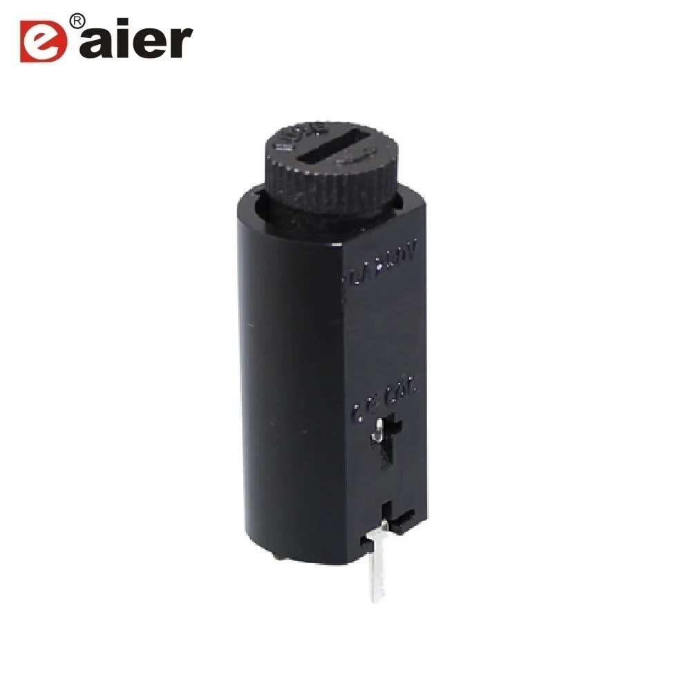 100PCS BF-018 Black 2 Pin Mini 5x20 Vertical Fuse Holder 10A 250VAC ...