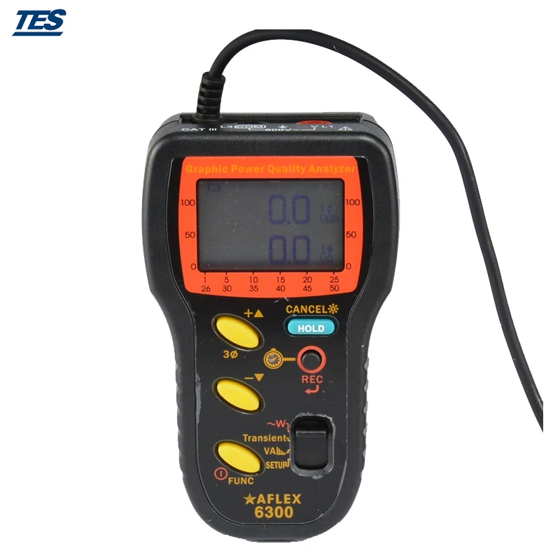 AFLEX 6300 Graphic Power Quality Analyzer Power Analyzer|analyze ecg ...