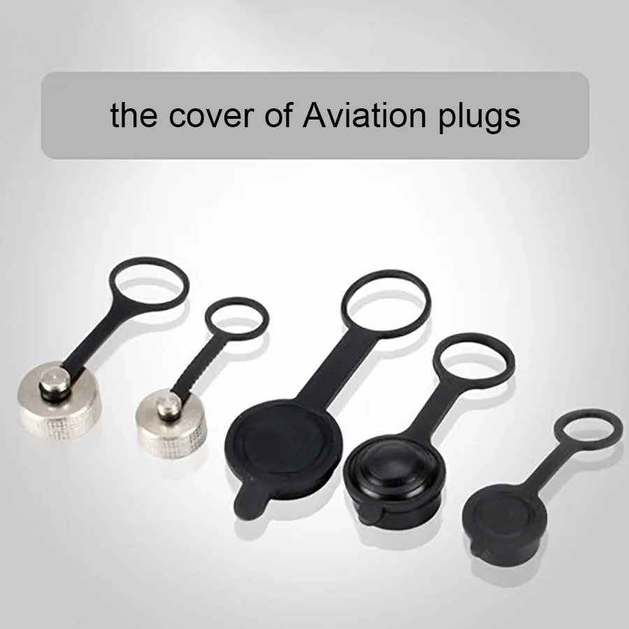 50Pieces GX12 GX16 GX20 Aviation Plug Cover Waterproof Connector Plugs ...