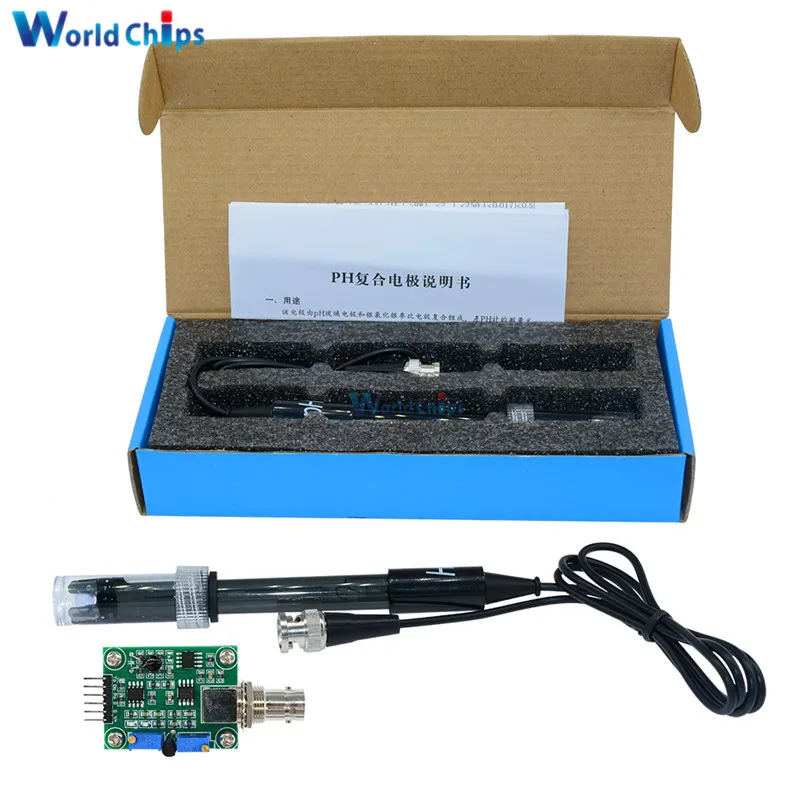 Generic Liquid PH Value Detection Regulator Sensor Module Monitoring ...