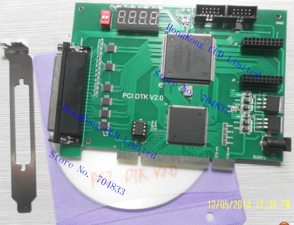 Pci9054 development board pci development board fpga development board card win7|board computer ...