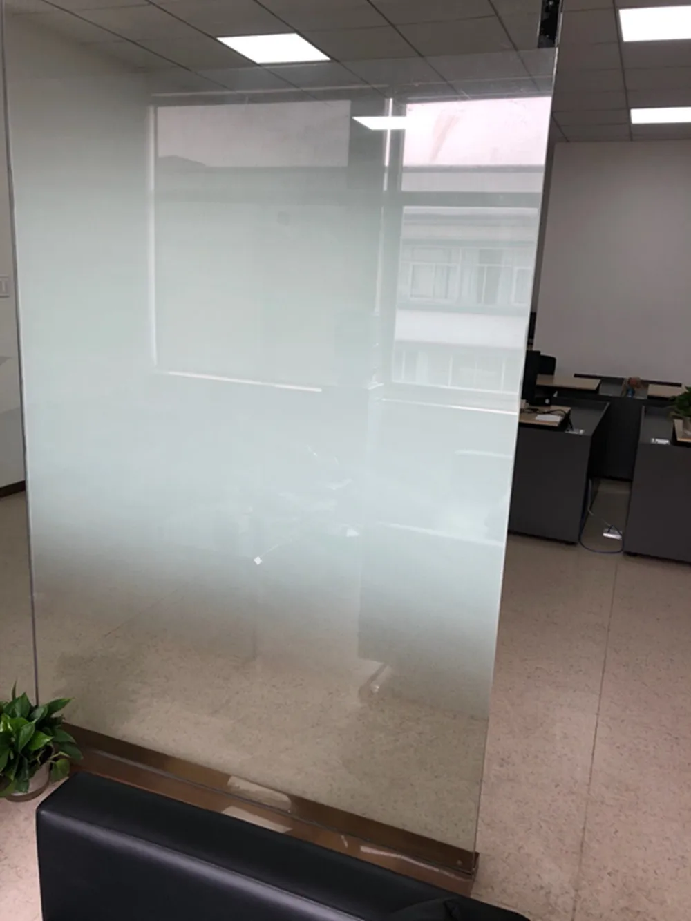 White Dot double Way Gradient Window Film home glass Decoration film ...