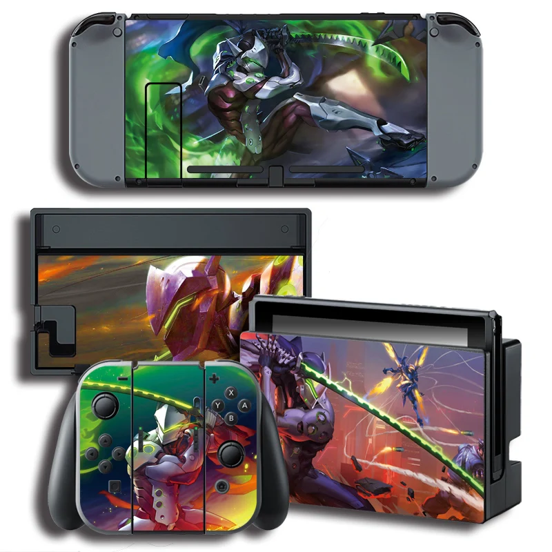 Overwatch Skin Sticker for Nintendo Switch NS NX Console Protector ...