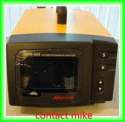 5 Gas Portable Automotive Emission Analyzer car exhaust gas analyzer o2 ...