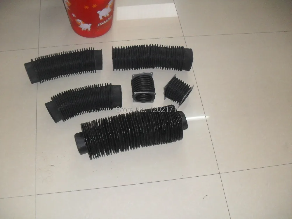 Round type machine bellow cover for ball screw|cover up make up|machine ...