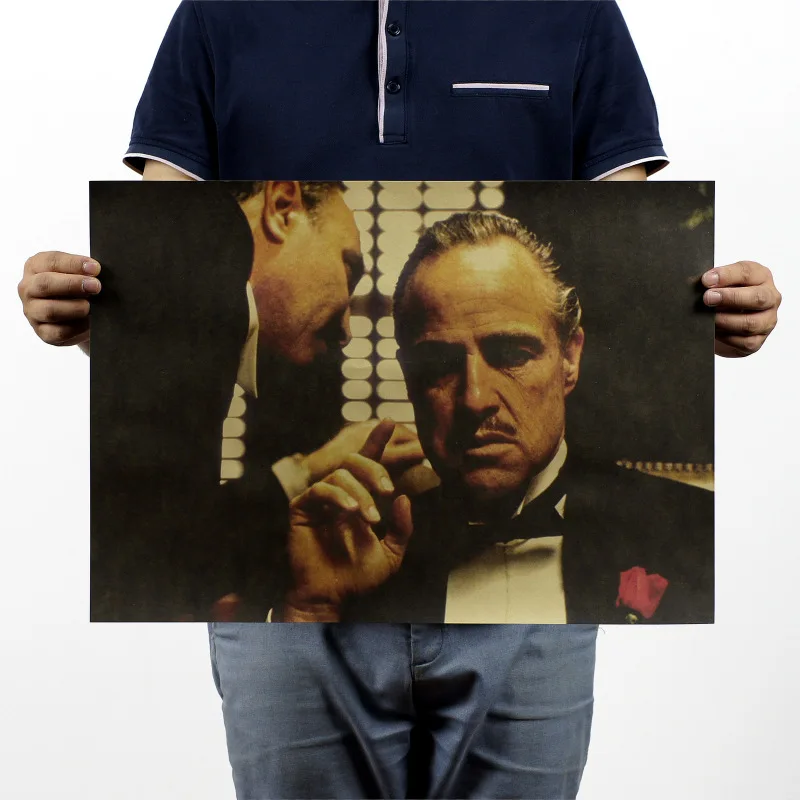 51x36cm The Godfather God Father Poster Classic Old Movie Posters Retro ...