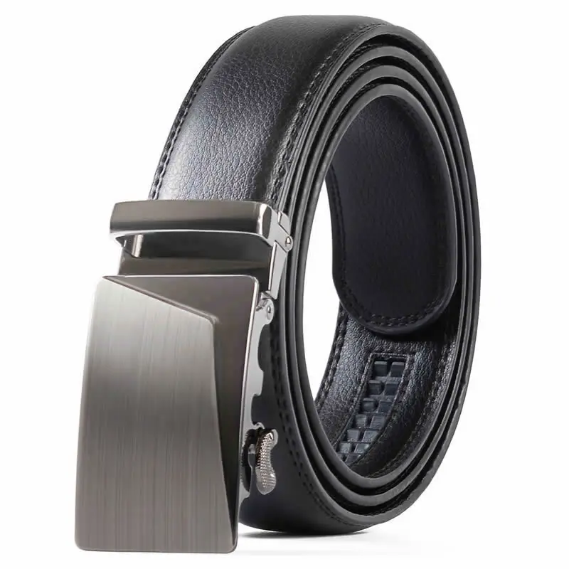 men belt genuine leather belt belts for men Mens Ratchet Slide Belts ...